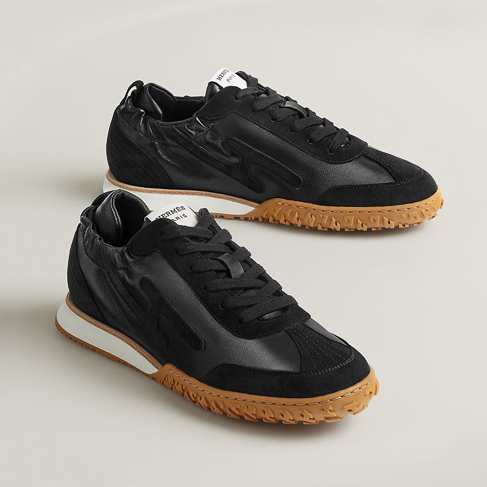 スニーカー 《ジェット》 - ブラック | Hermès - エルメス-公式サイト