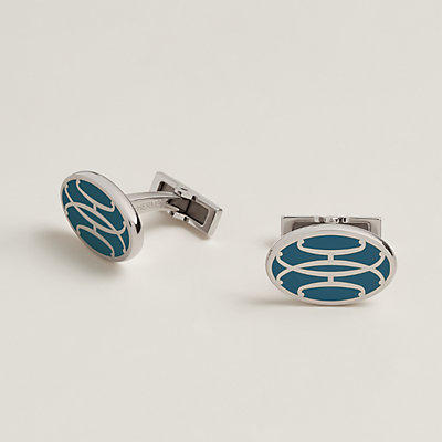 H au Carre cufflinks | Hermès Macau SAR H au Carre cufflinks | Hermès Macau SAR