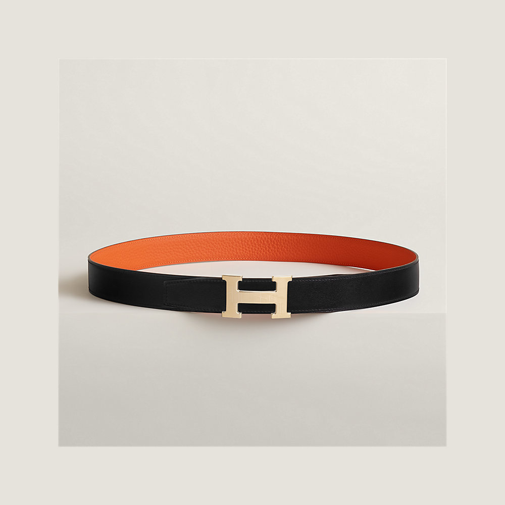 5382 Faubourg belt buckle & Reversible leather strap 32 mm | Hermès UK