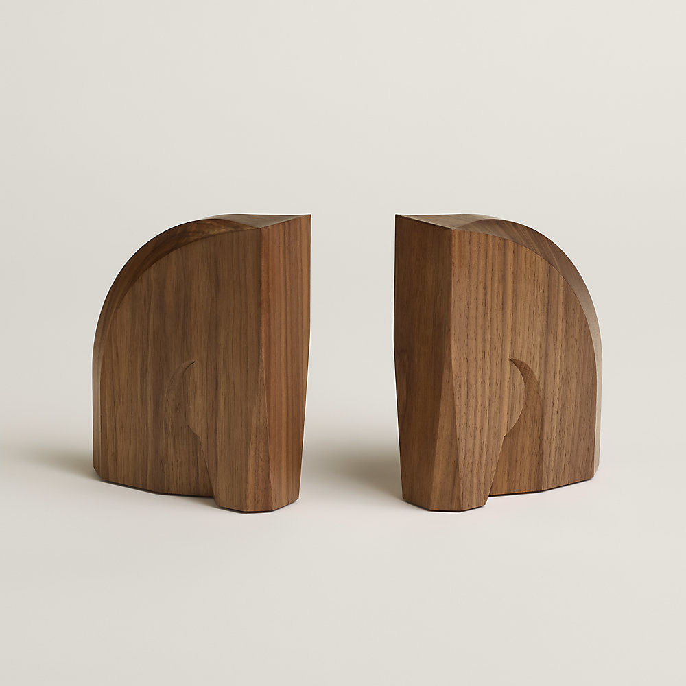 Alezan bookend set - Beige | Hermès UK
