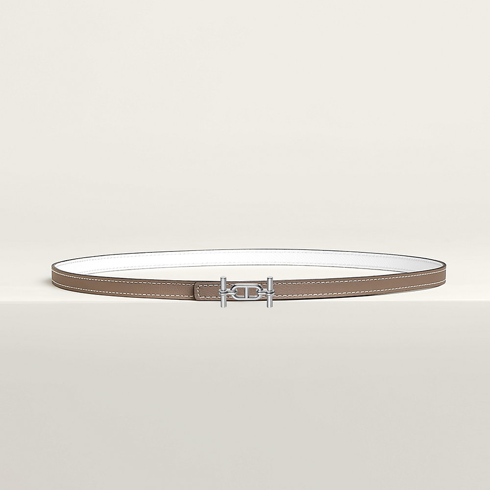 Ancre belt buckle & Reversible leather strap 13 mm | Hermès UAE