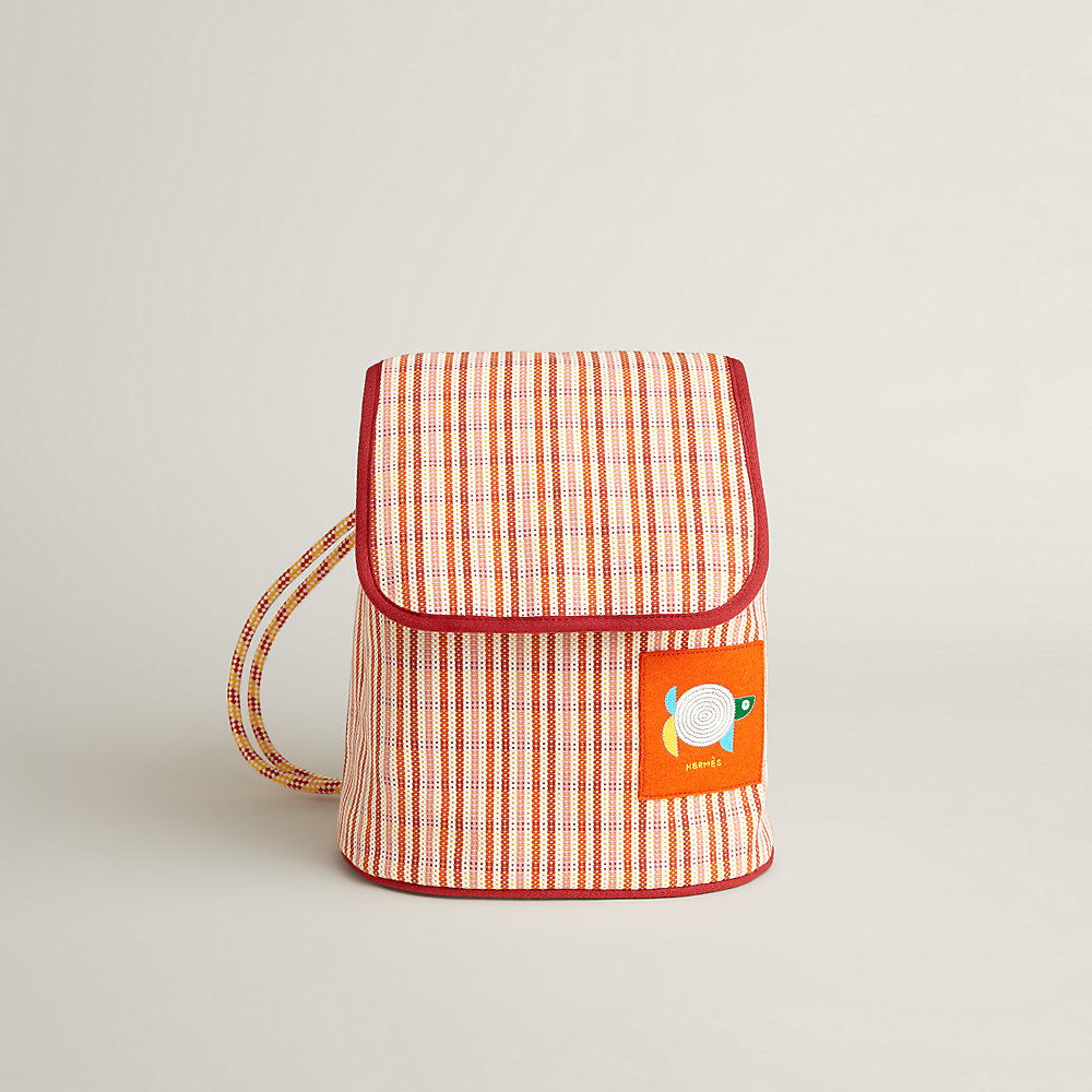Animaux Nattes backpack - Orange | Hermès UAE