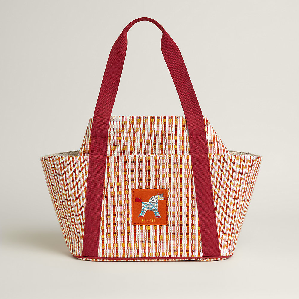 Animaux Nattes nappy bag - Orange | Hermès Denmark