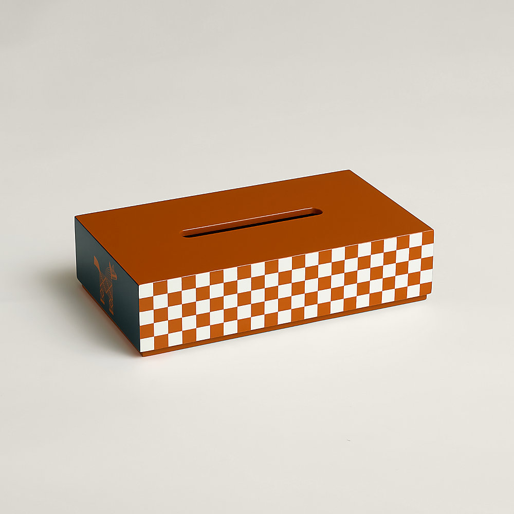 Animaux Nattes tissue box | Hermès Australia