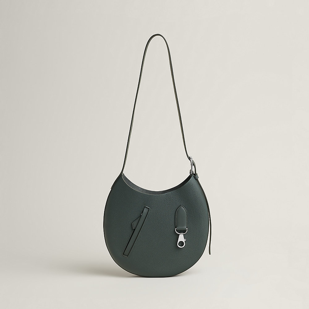 Arcon slim bag - Green | Hermès UK