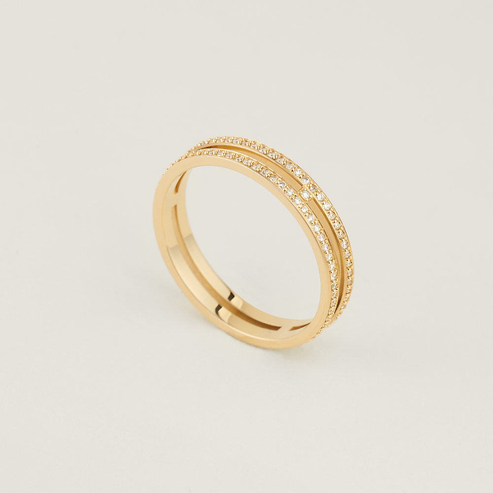 Ariane wedding band - Yellow gold | Hermès Finland