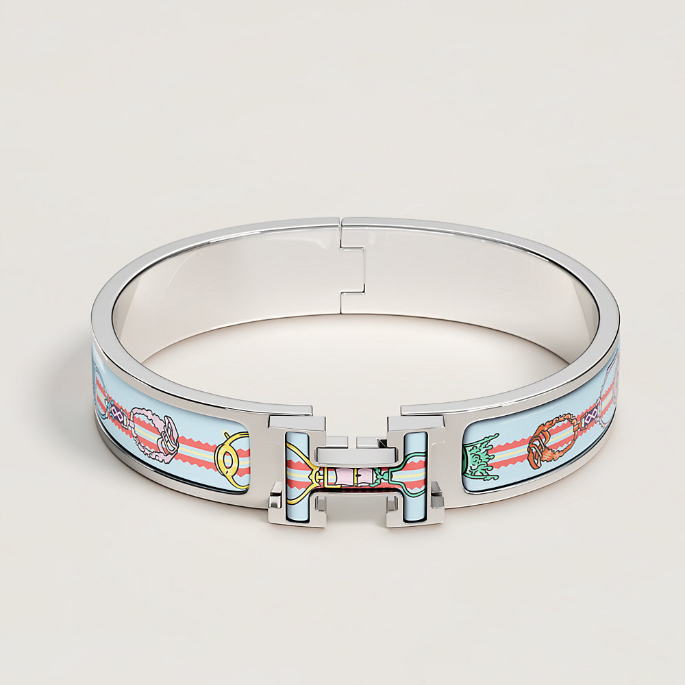 Armreif Clic H Etriers - Gelb | Hermès Deutschland