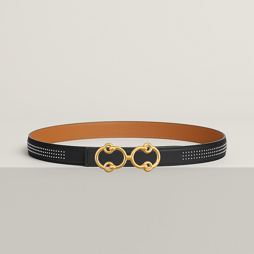 Artemis belt buckle & Leather strap 24 mm | Hermès USA