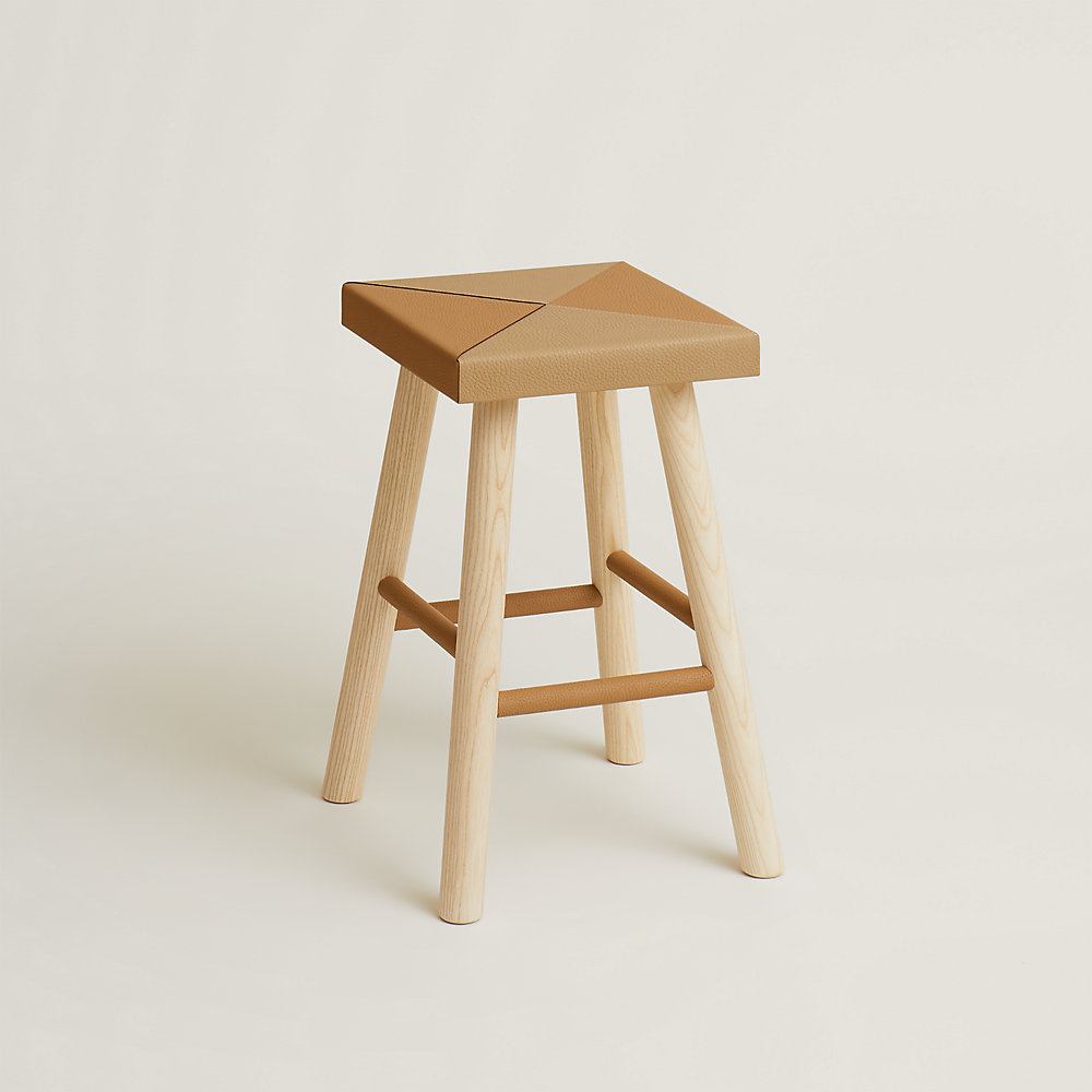 Ash tree stool MM | Hermès UK