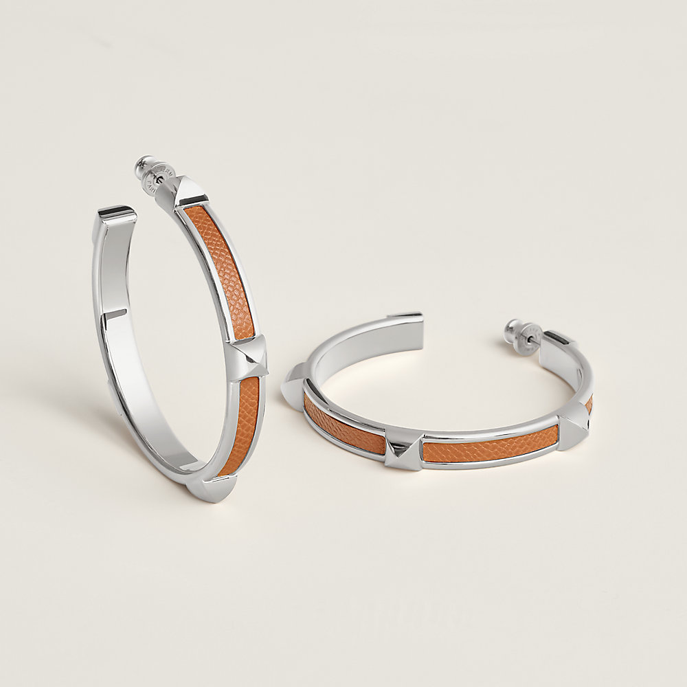 Athena earrings, large model | Hermès Hong Kong SAR