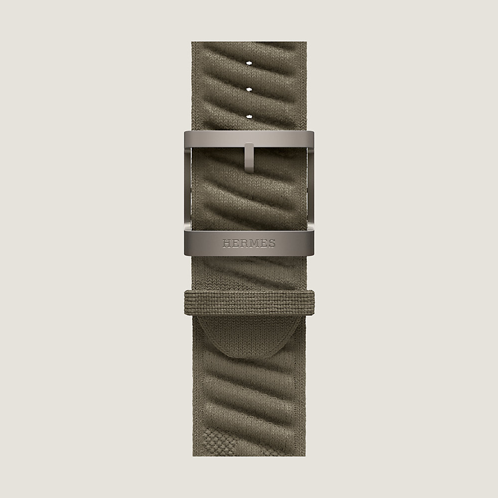 Band Apple Watch Hermès Ultra Single Tour 49 mm En Mer | Hermès USA