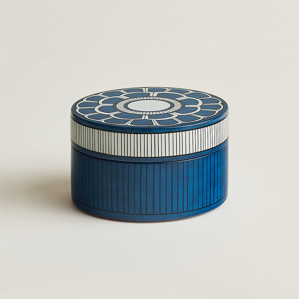 Bleus d'Ailleurs box, small model - Blue | Hermès UAE