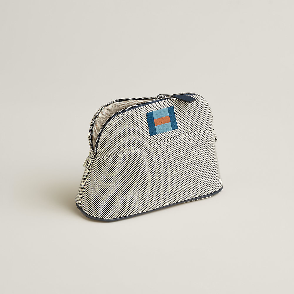 Bolide Casaque case, mini model - Blue | Hermès UK