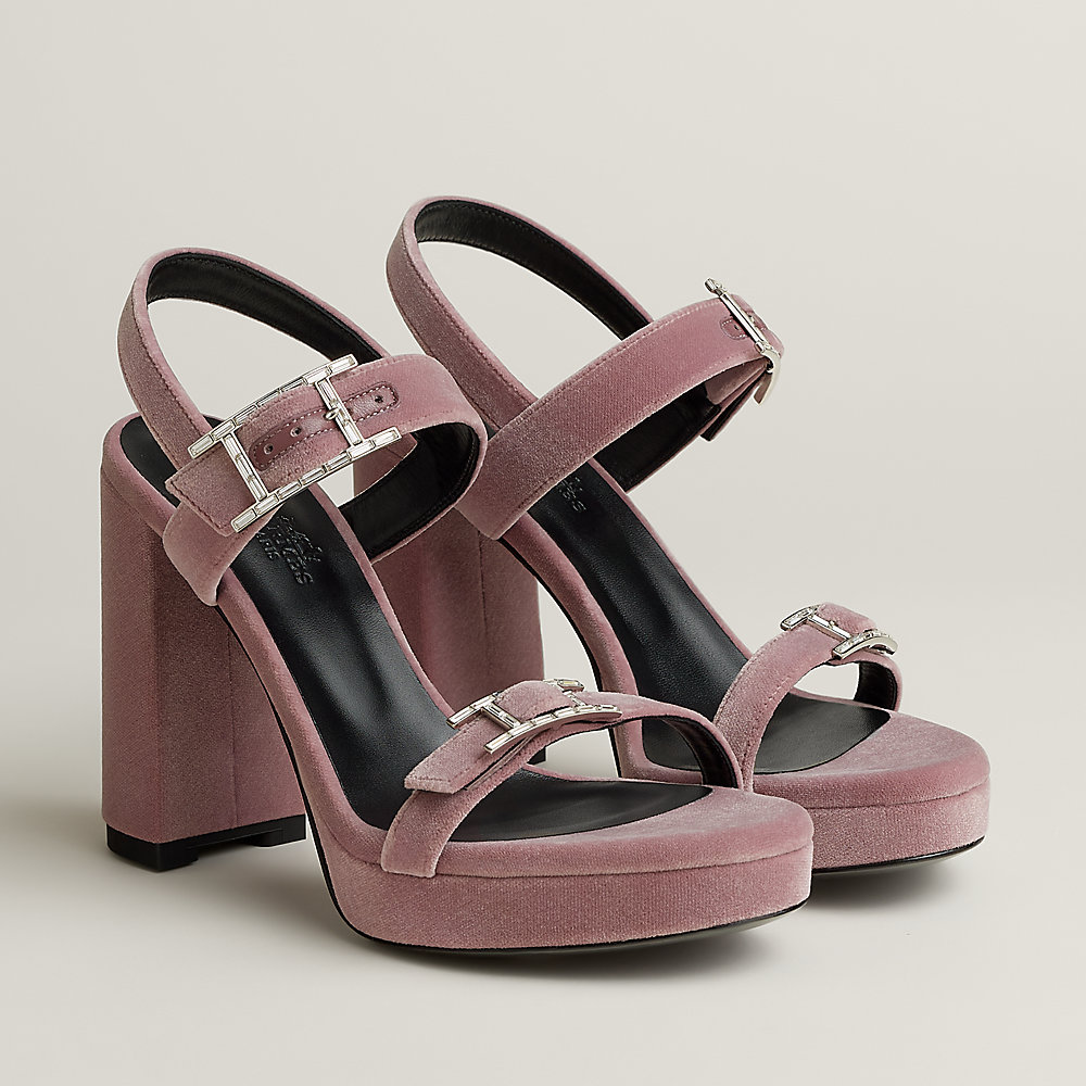 Bossa sandal - Purple | Hermès UK
