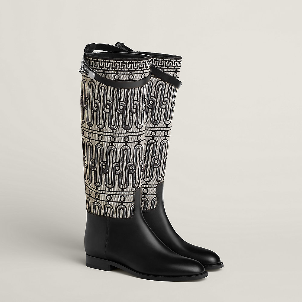 Bottes Jumping - Noir | Hermès France