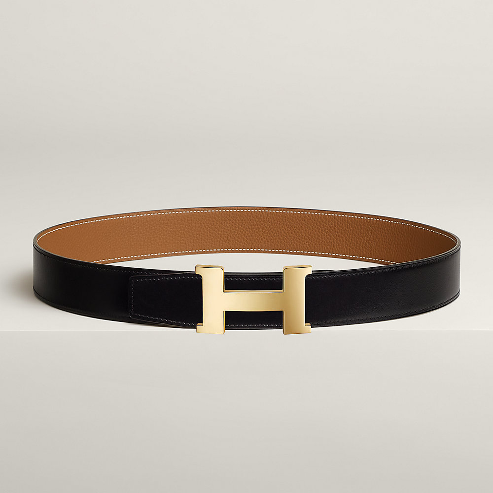Boucle de ceinture Constance & Cuir de ceinture réversible 38 mm ...