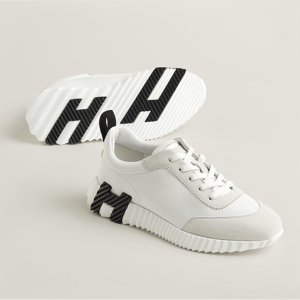 Bouncing sneaker - White | Hermès USA