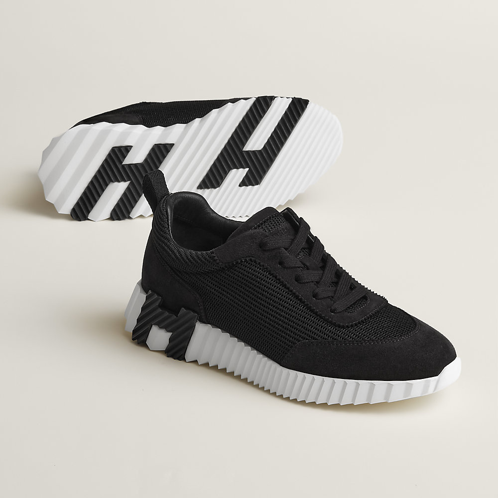 Bouncing sneaker - Black | Hermès Canada