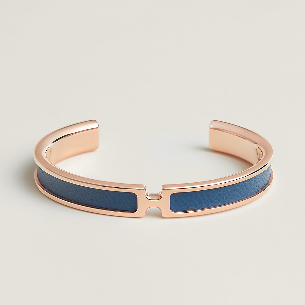 Bracciale rigido Olympe - Blu | Hermès Italia