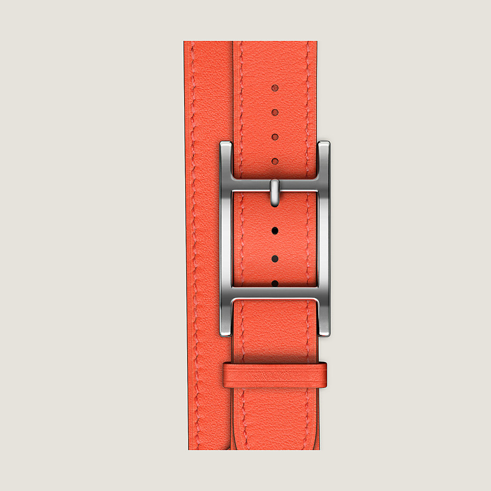 Bracelet Apple Watch Hermès Double Tour 42 mm Hapi | Hermès Canada