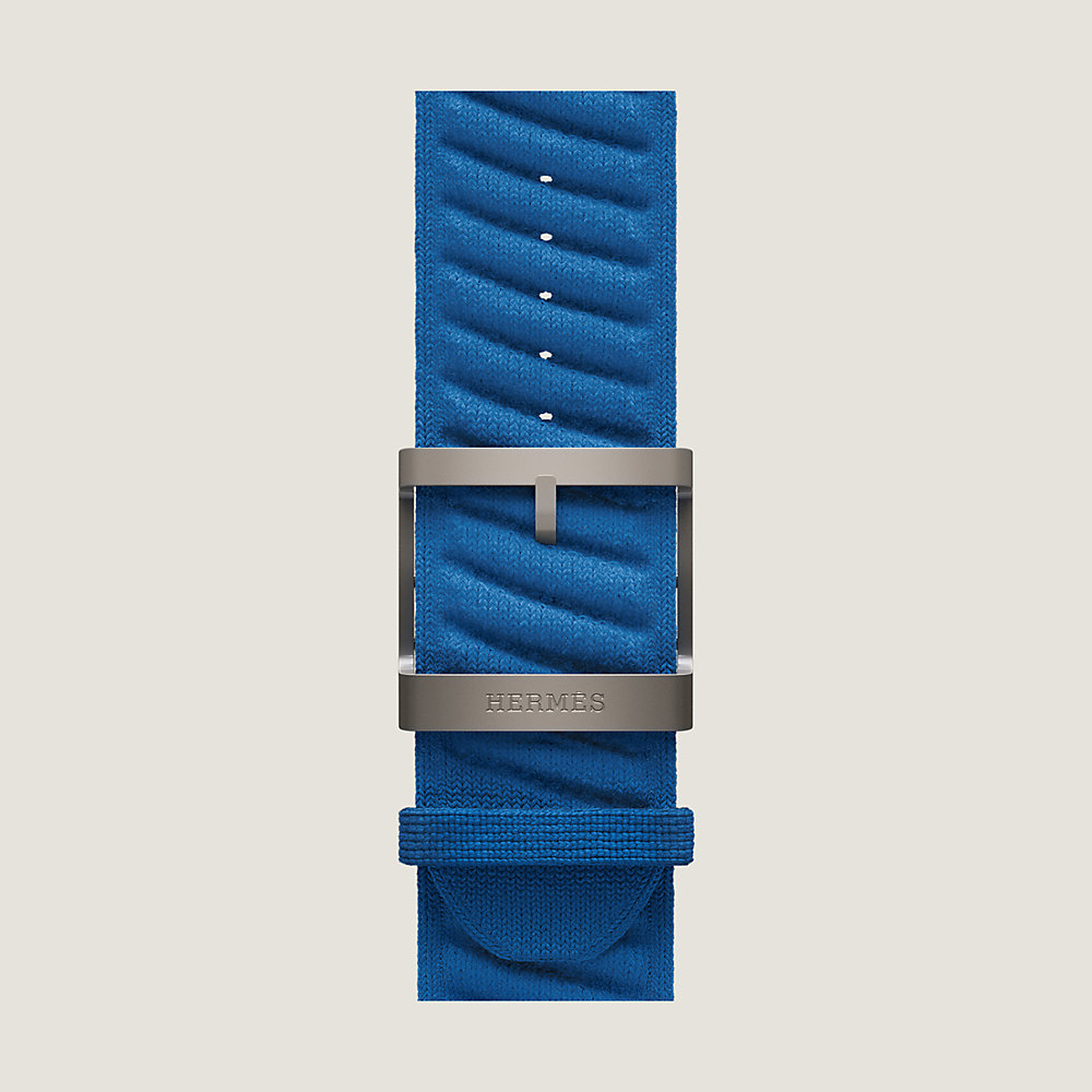 Bracelet Apple Watch Hermès Ultra Simple Tour 49 mm En Mer | Hermès ...