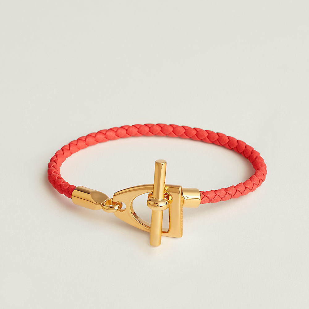 Bracelet Etrier - Rose | Hermès France