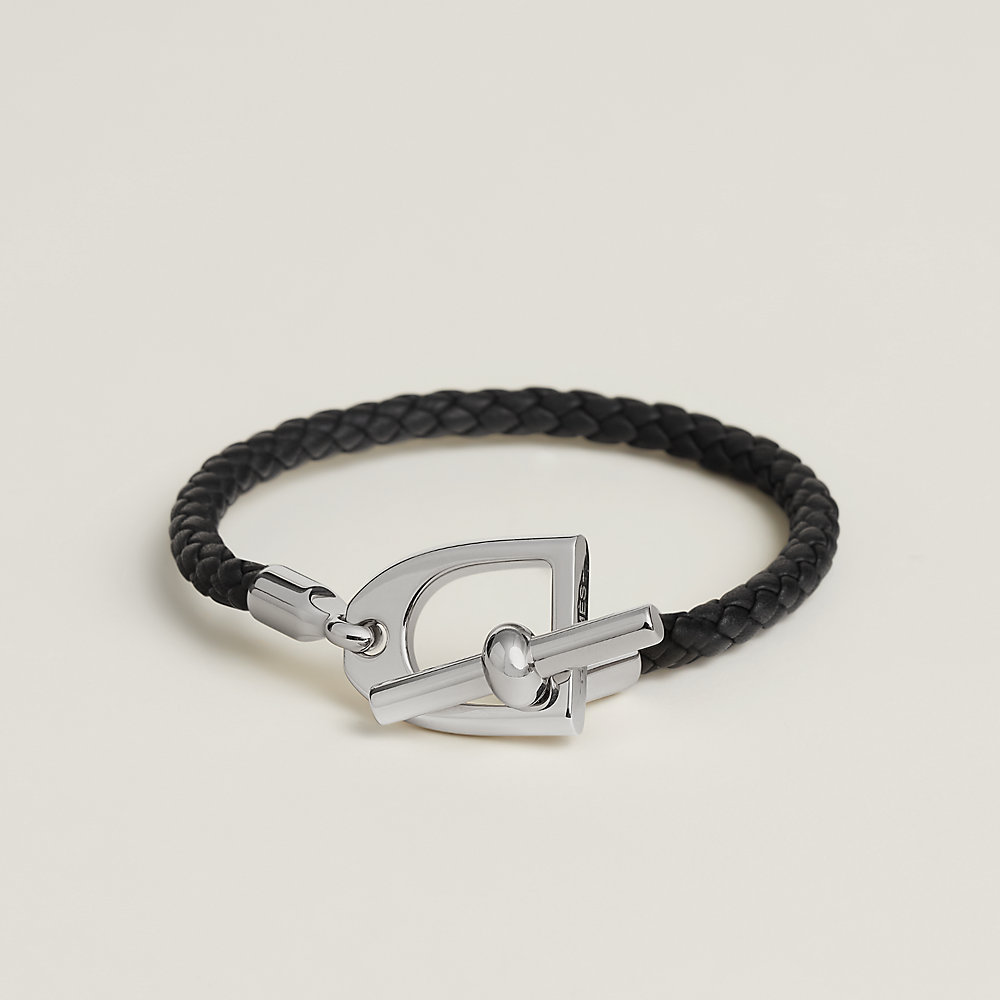 Bracelet Etrier - Noir | Hermès France
