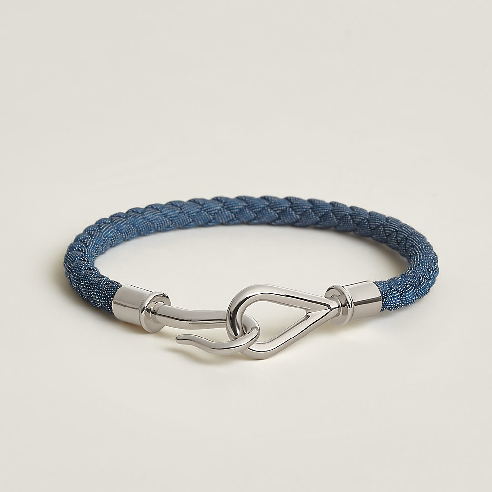 Bracelet Jumbo H Jean - Bleu | Hermès Canada