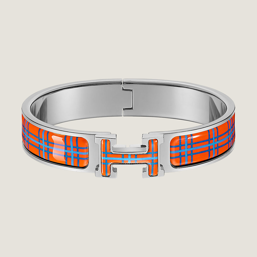 Brazalete Clic H Tartan | Hermès España
