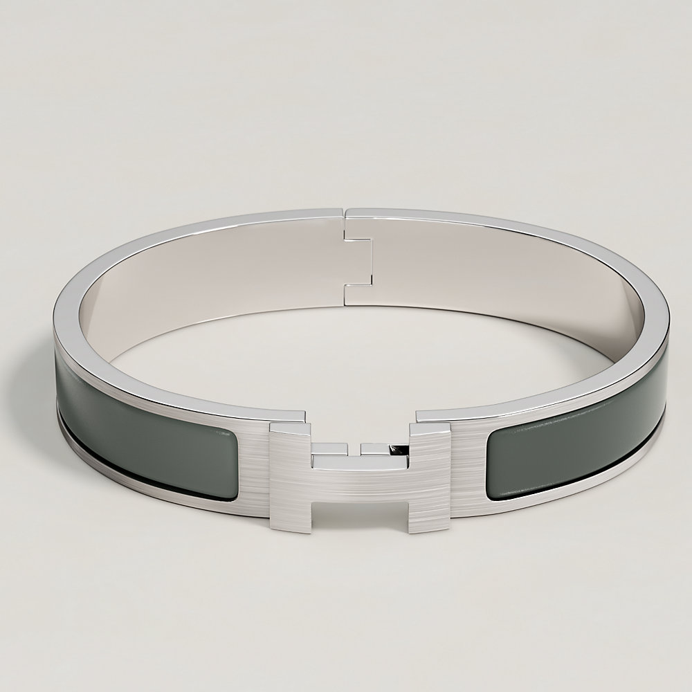 Brazalete Clic HH - Verde | Hermès México