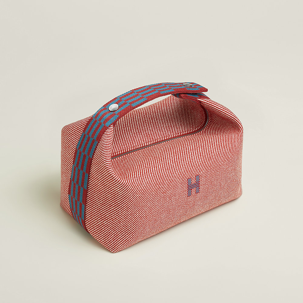 Bride-a-Brac H Natte case, large model | Hermès Singapore