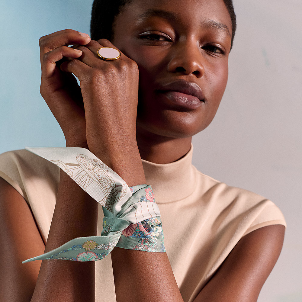 Brides de Gala en Fleurs Twilly - Green | Hermès UK