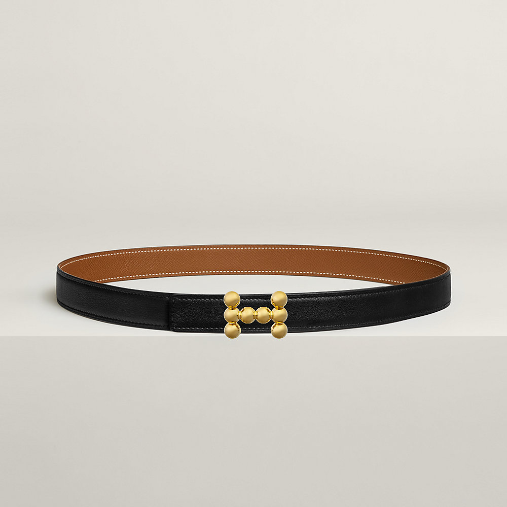 Bubble belt buckle & Reversible leather strap 24 mm | Hermès Singapore