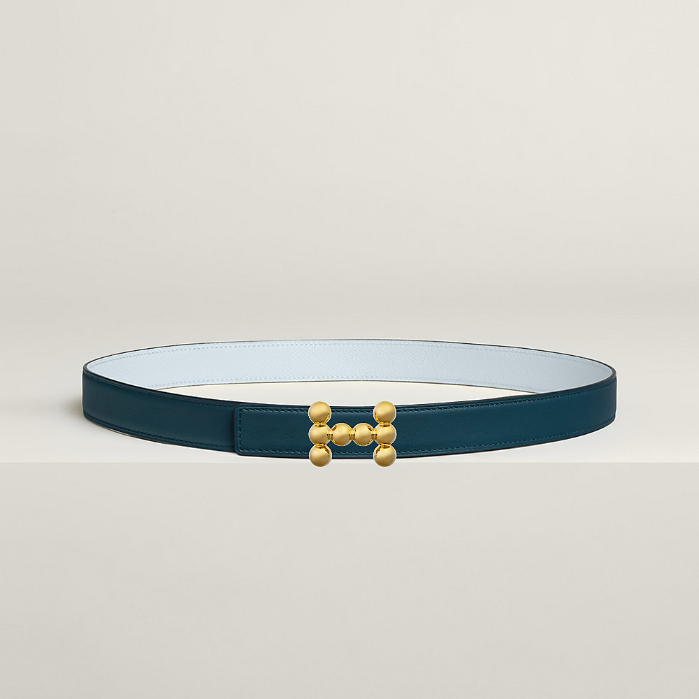 Bubble belt buckle & Reversible leather strap 24 mm | Hermès Singapore