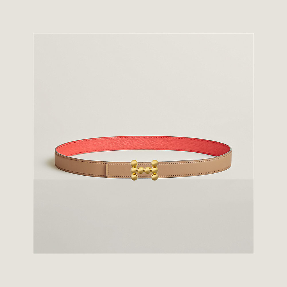 Bubble belt buckle & Reversible leather strap 24 mm | Hermès Singapore