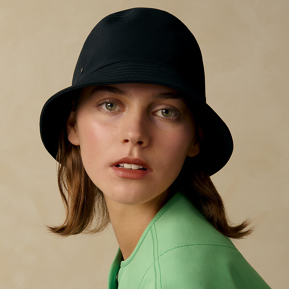 Calvi Milano bucket hat - Black | Hermès Hong Kong SAR