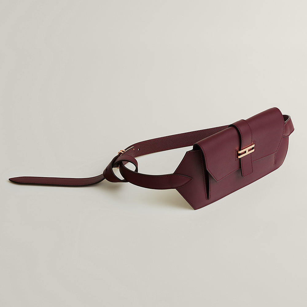 Cinturón Elan Pocket 24 - Rojo | Hermès España