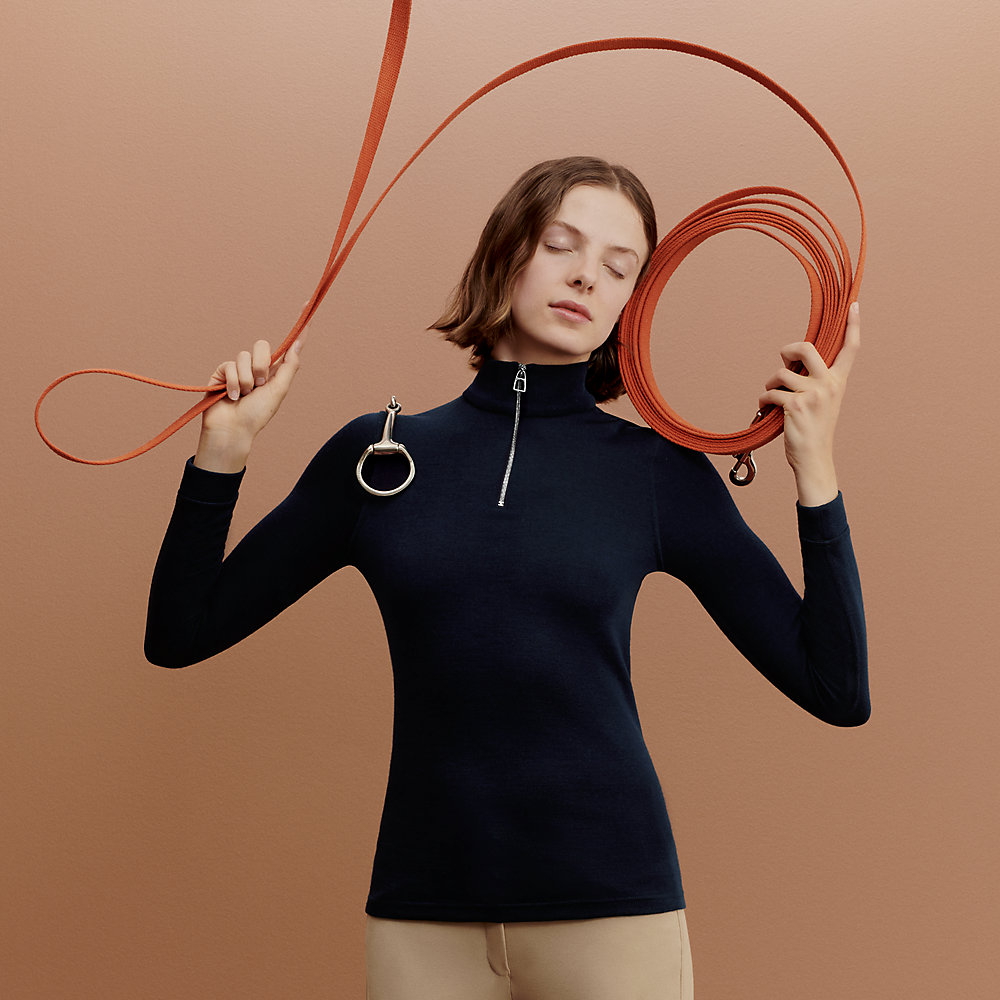 Cocoon base layer - Blue | Hermès USA