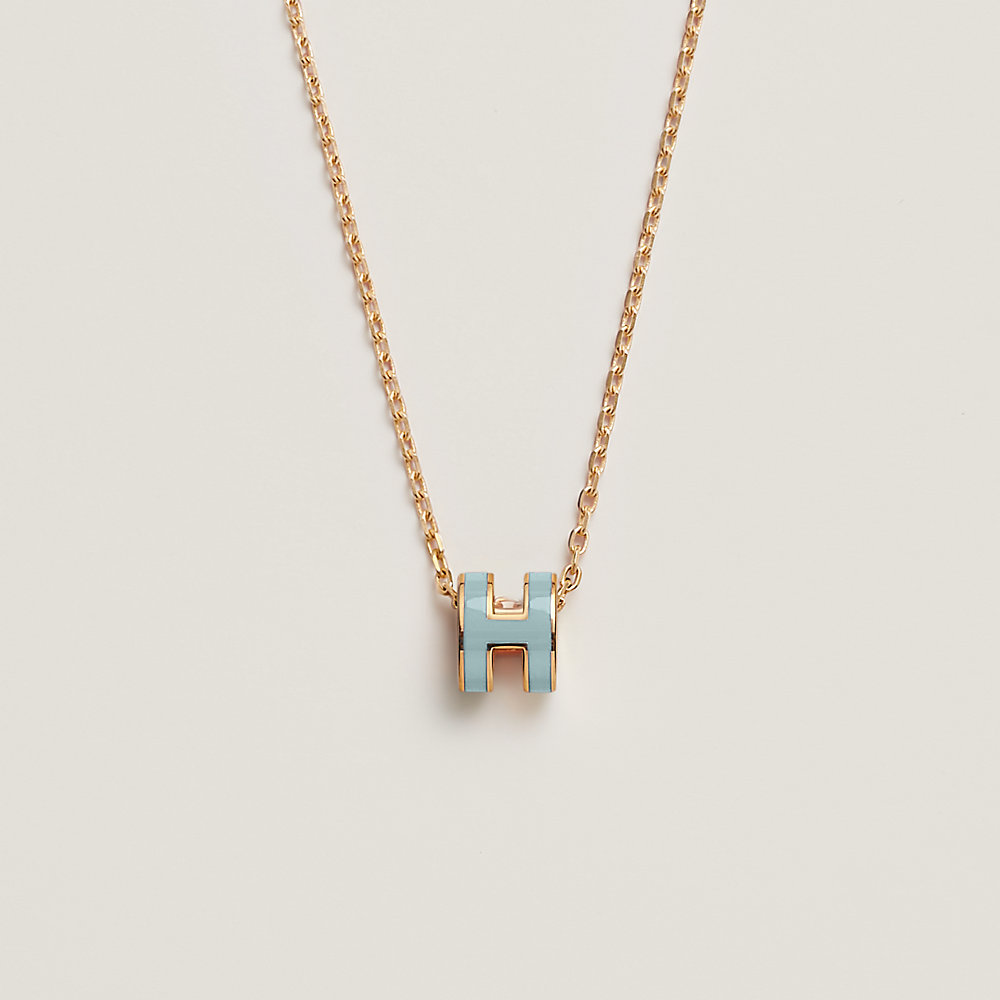 Colgante Mini Pop H - Azul | Hermès España