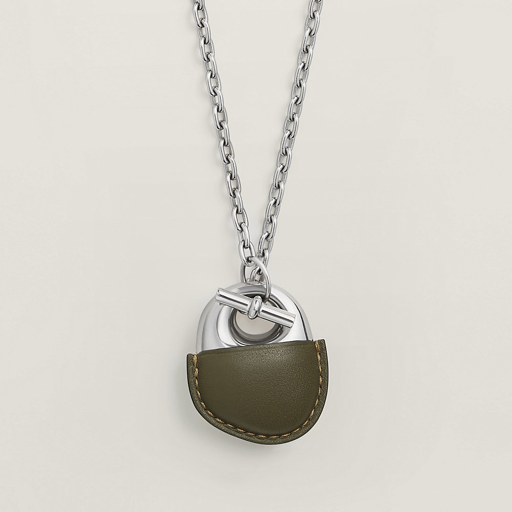 Collar Galet Gainé - Verde | Hermès España