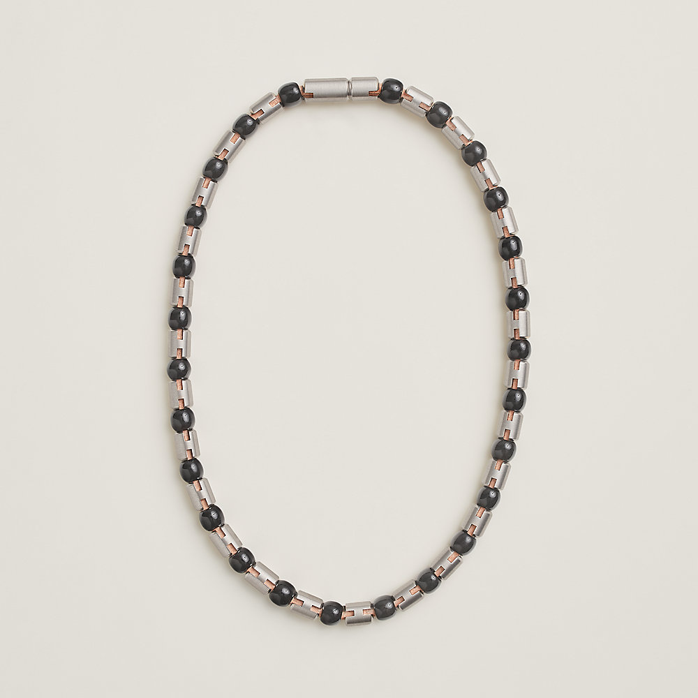 Collier H Perles | Hermès France