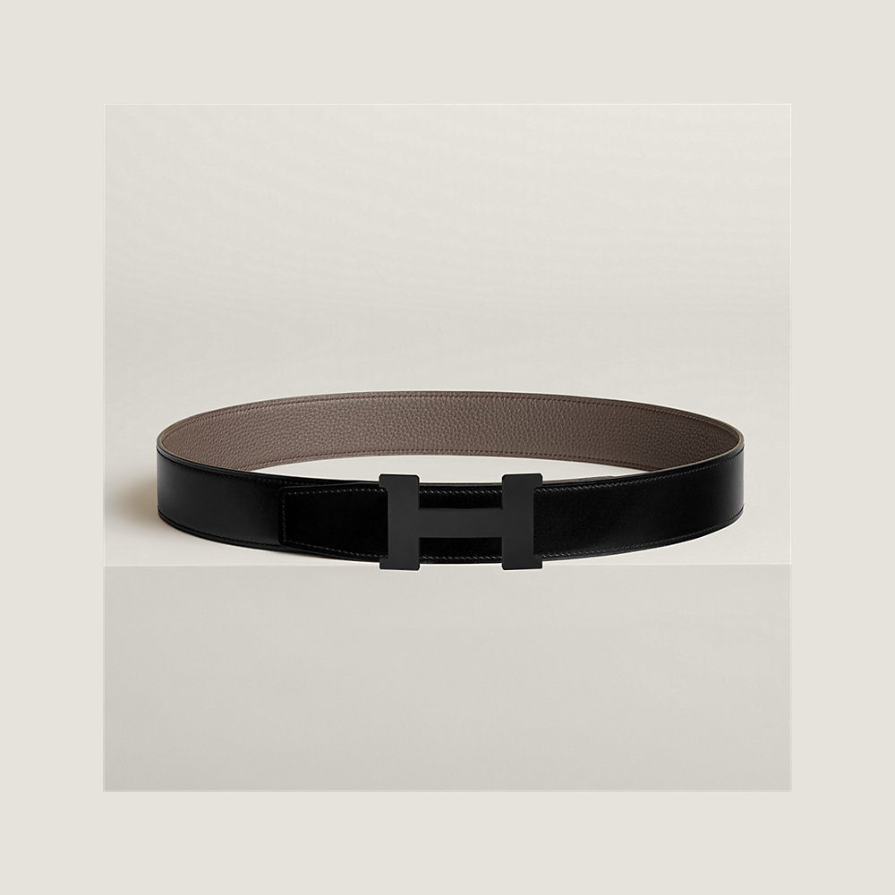 Constance belt buckle & Reversible leather strap 38 mm | Hermès UK