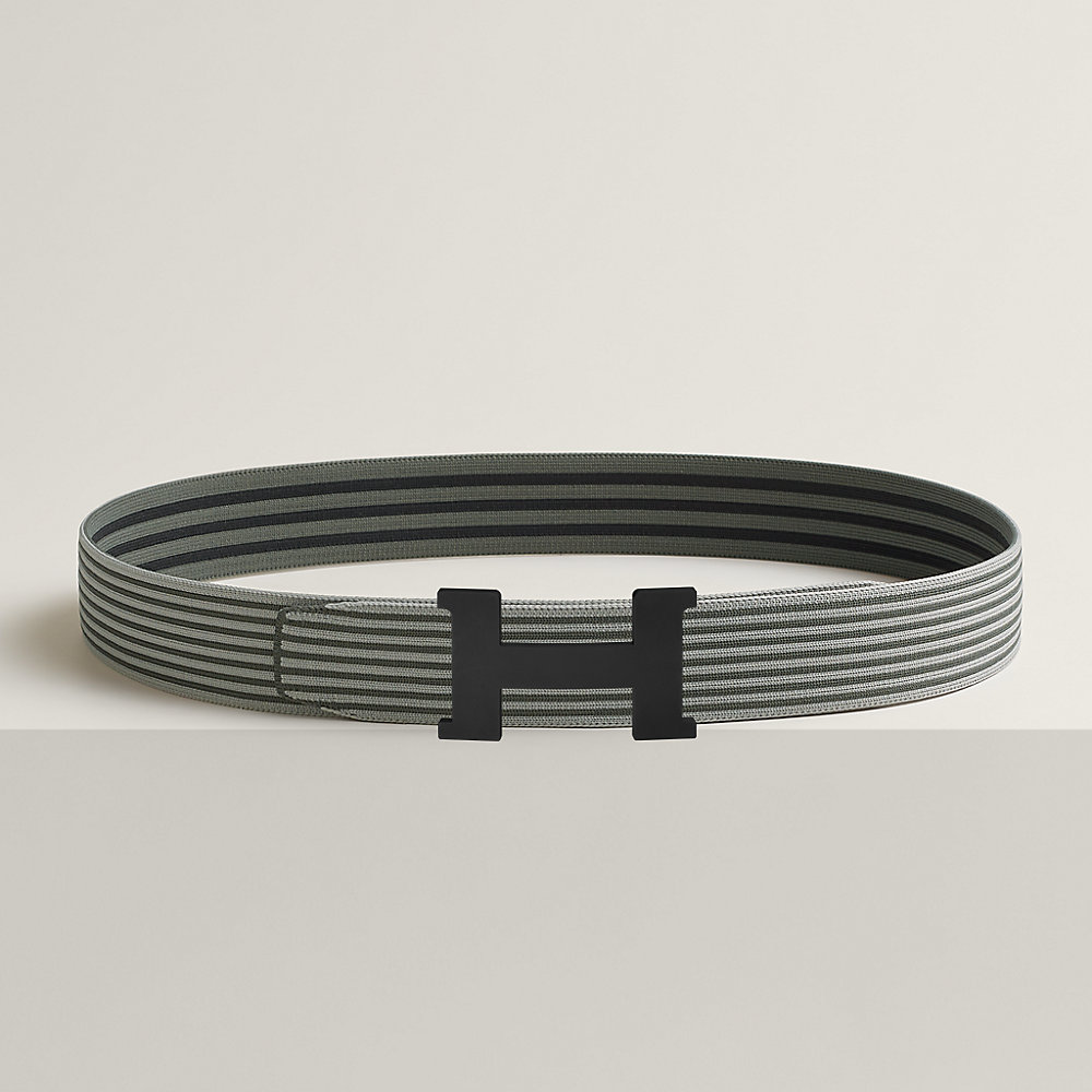 Constance belt buckle & Stripes reversible band 38 mm | Hermès UK