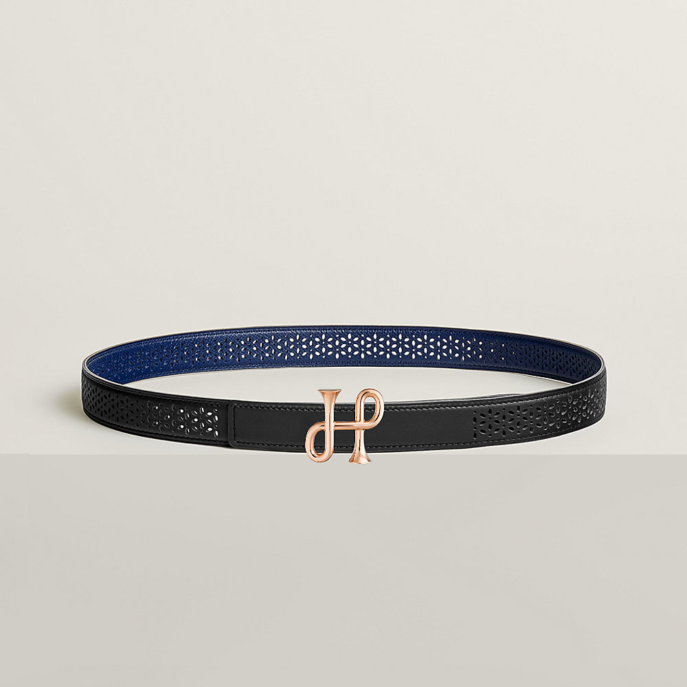 Cor Baroque belt buckle & Reversible leather strap 24 mm | Hermès UK