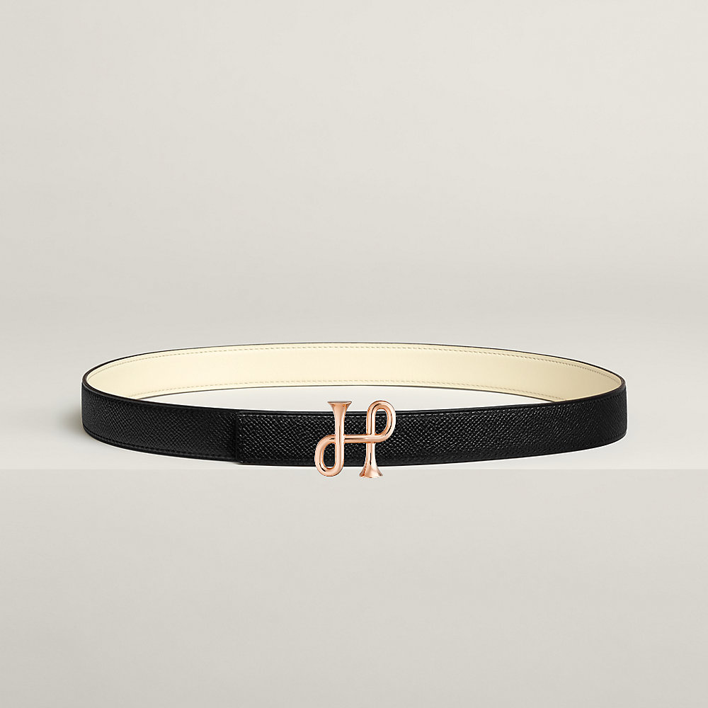 Cor Baroque belt buckle & Reversible leather strap 24 mm | Hermès UK