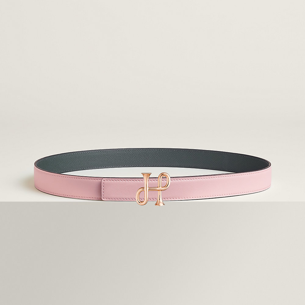 Cor Baroque belt buckle & Reversible leather strap 24 mm | Hermès UK