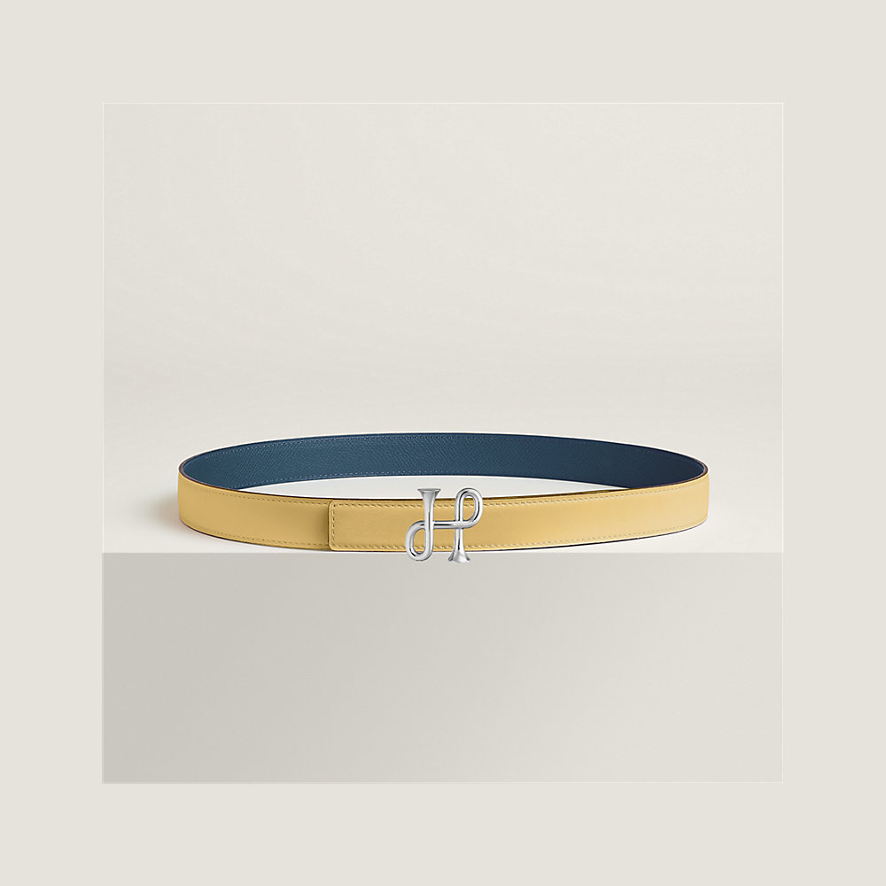 Cor Baroque belt buckle & Reversible leather strap 24 mm | Hermès UK