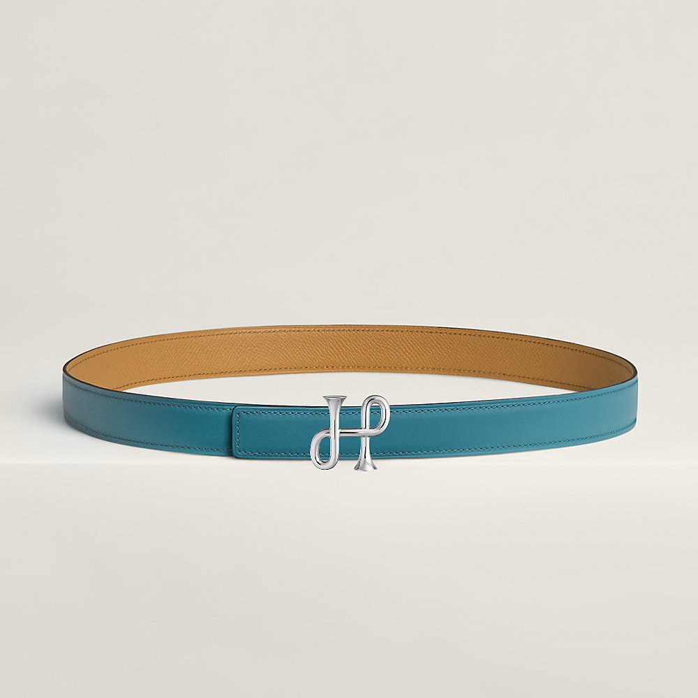 Cor Baroque belt buckle & Reversible leather strap 24 mm | Hermès UK