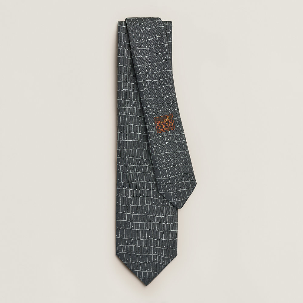 Corbata Look Like - Gris | Hermès México