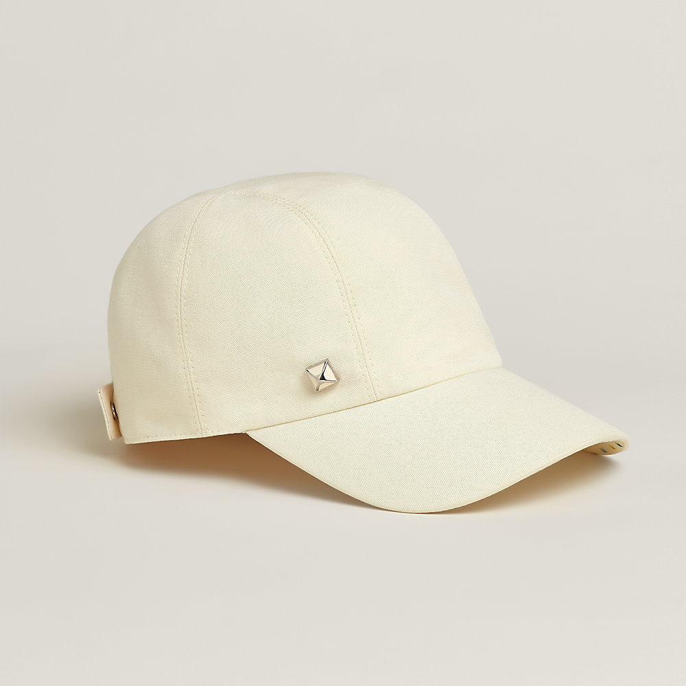 Davis Pois Medor cap - Beige | Hermès UK